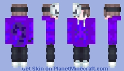 Tia skin purple Minecraft Skin