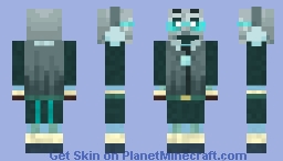 Scrabble the skelleton Minecraft Skin