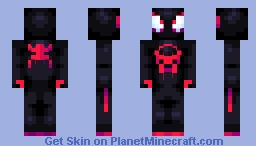 Miles Morales Minecraft Skin