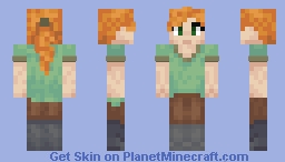 younger alex Minecraft Skin