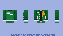 Bomber green jacket Minecraft Skin