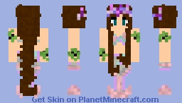 mermaid queen Minecraft Skin