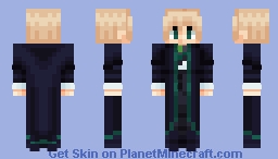 ~ My Father Will Hear About This // Draco Malfoy ~ Minecraft Skin