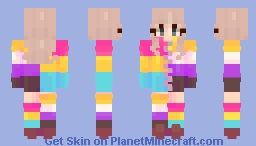 Non-binary/Pan Minecraft Skin