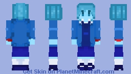 BLUE | BLOCKTALES Minecraft Skin