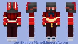 Skeps ICC 47 Red Rabbits Minecraft Skin