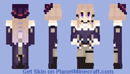 Skirk (Genshin Impact) Minecraft Skin