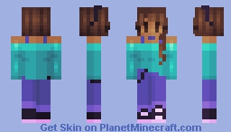 Steve (Girl version) Minecraft Skin