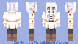 Frieren, Elfa de Mil Años Minecraft Skin