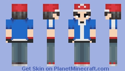 Ash Ketchum (Kalos) Minecraft Skin