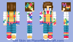 Zenllow - Pride Skin (Bisexual and Pansexual) Minecraft Skin