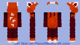 red panda Minecraft Skin
