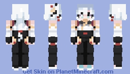 Black creature Minecraft Skin