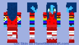 WhineyMosquito2 Team Comets Skaj Wars Skin Pride 🏳️‍🌈 Minecraft Skin