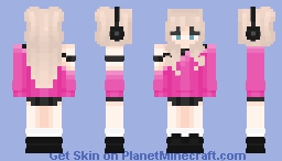 Hot Pink Minecraft Skin