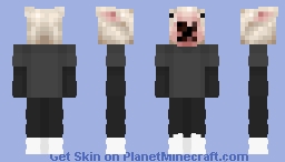 Walter Dog with Grey Shirt Minecraft Skin