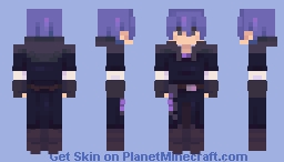purple warrior Minecraft Skin