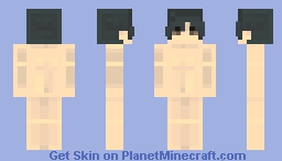 Dark Green Haired SRP BASE | FTU Minecraft Skin
