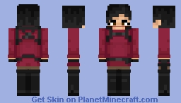 Ada Wong - Resident Evil 4 Remake Minecraft Skin
