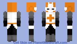 Purple Blacksmith Knight - Castle Crashers Minecraft Skin