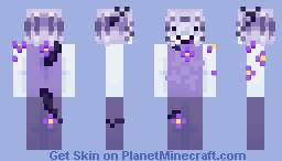 nightshade two time [roblox - forsaken] Minecraft Skin