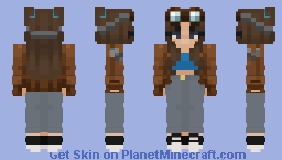 Nicole - Aviation Minecraft Skin