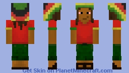 Rastaman Minecraft Skin