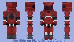RED RANGER Minecraft Skin