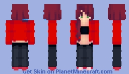 Corazon ~ skin inspired by song: Heartbreak Honeymoon Minecraft Skin