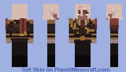 Revamped Duke of Valkenheim, Malachi Corvono Valerian. (OC, V.2) Minecraft Skin