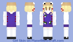 【Touhou】Usami Renko Minecraft Skin
