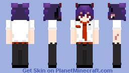 Kasane Teto - BIRDBRAIN Minecraft Skin