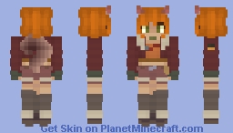 Squirrel Girl Minecraft Skin