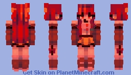 ashlyn - space ; valley of runes Minecraft Skin