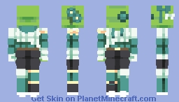 Shine Brighter Olive Minecraft Skin