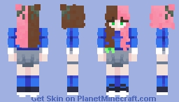 PinkFluffySeal Veronica Minecraft Skin