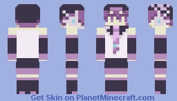 Defoko / Utane Uta UTAU Minecraft Skin