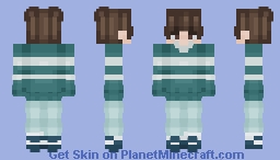 Blue Eboy:Corrupted Minecraft Skin