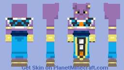 Beerus Minecraft Skin