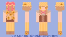 Hedy (Updated) AKA Sunflower lady Minecraft Skin