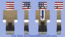 America Countryhumans Minecraft Skin
