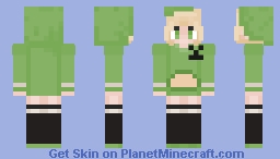 Creeper-girl Minecraft Skin