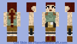 Lara Croft (Tomb Raider) Minecraft Skin
