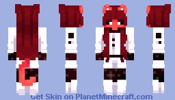 Red Glorp Ethnias Minecraft Skin