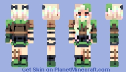 Marie Slimy Slimes Minecraft Skin