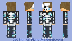 Blueestars Skeleton Minecraft Skin