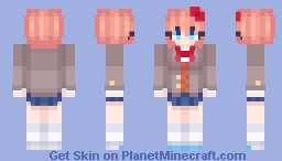 Sayori | DDLC Minecraft Skin