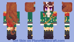 Symboli Rudolf | Uma Musume Minecraft Skin