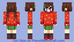 strawberry girl! Minecraft Skin