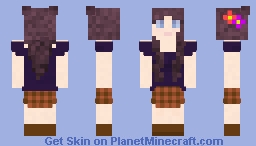 Fall Flower Minecraft Skin